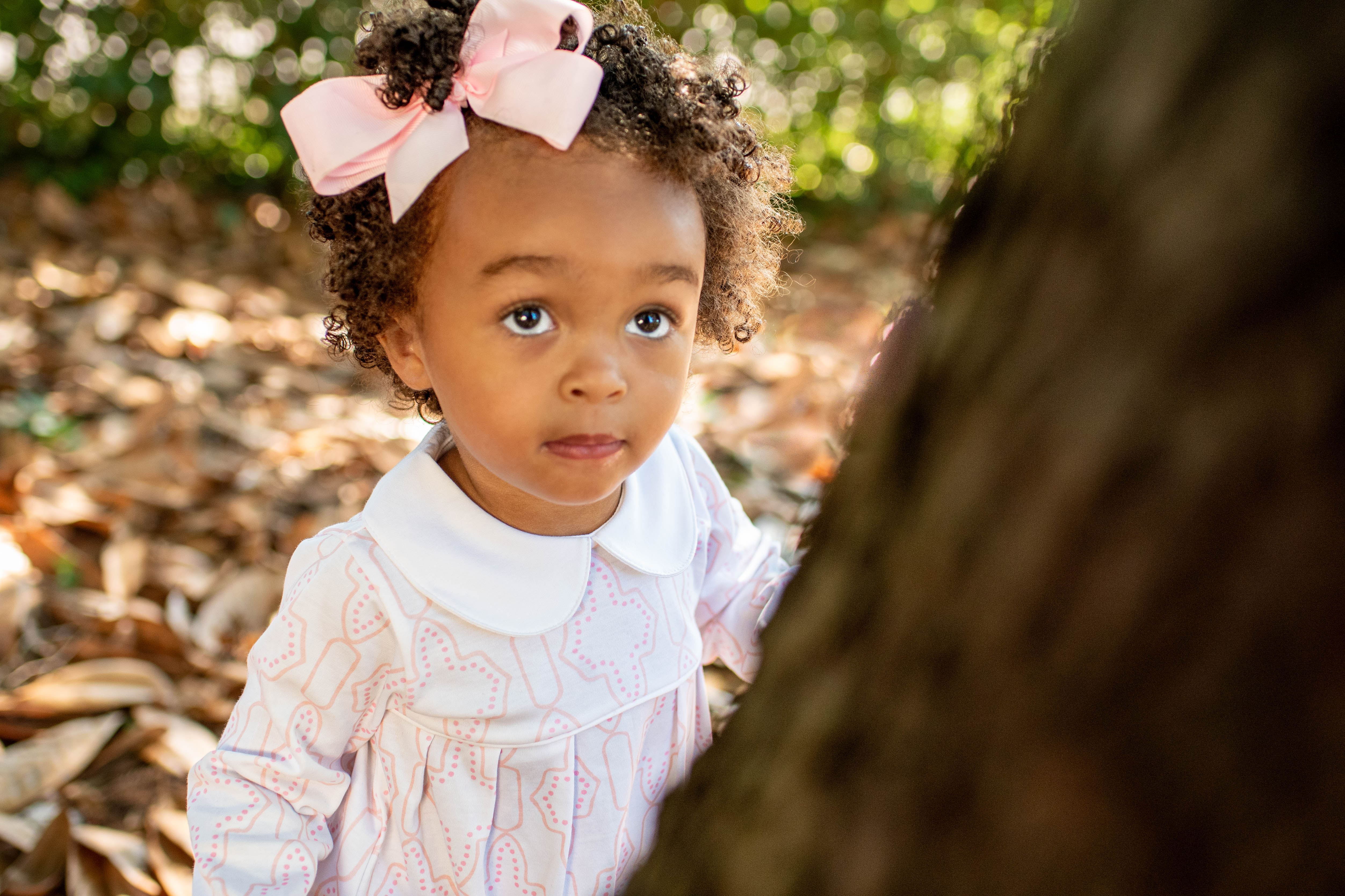 Little Girls pima bubble in pima cotton with pink lattice pattern ...
