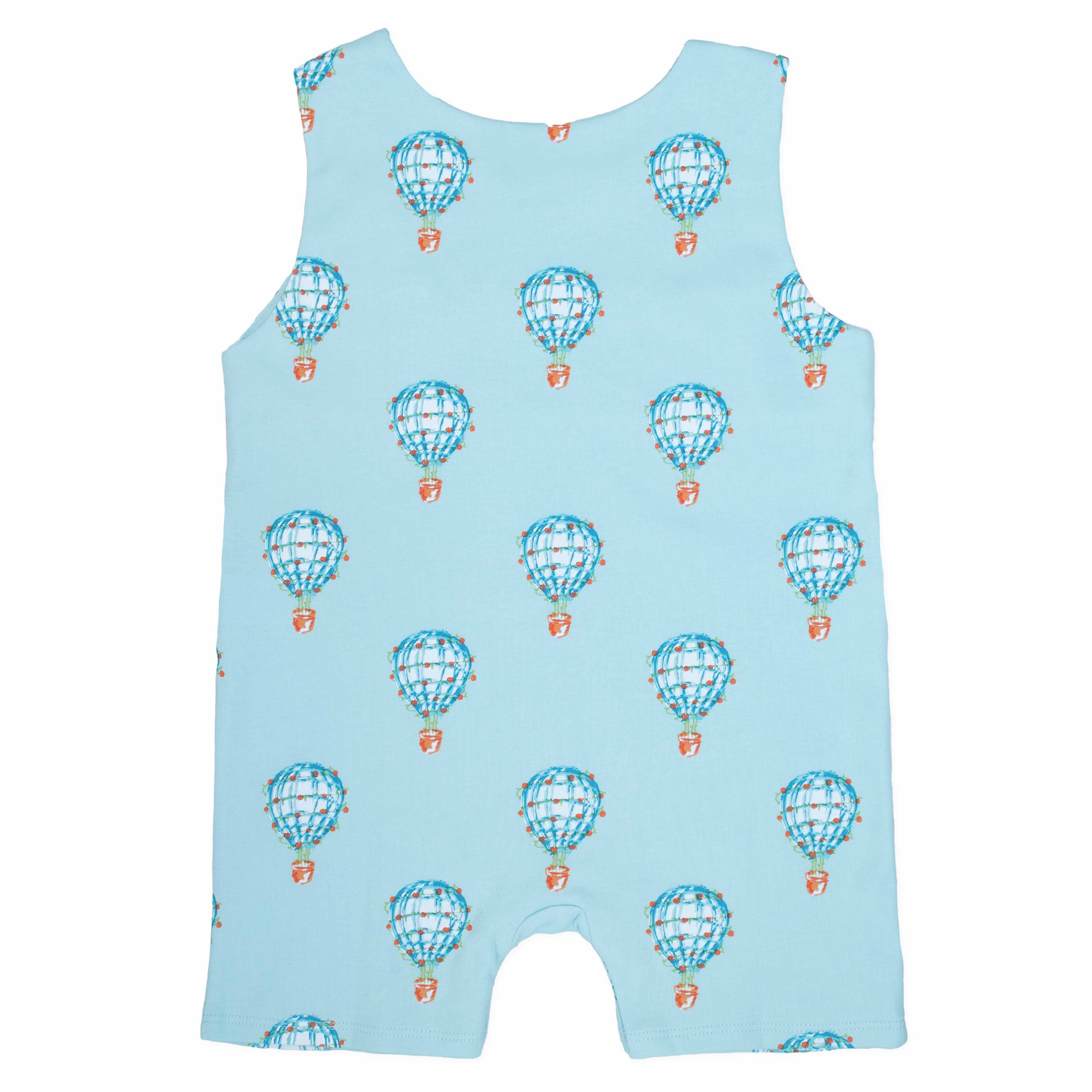 Little Boys Southern Jon Jon with hot air balloon pattern – Heyward House